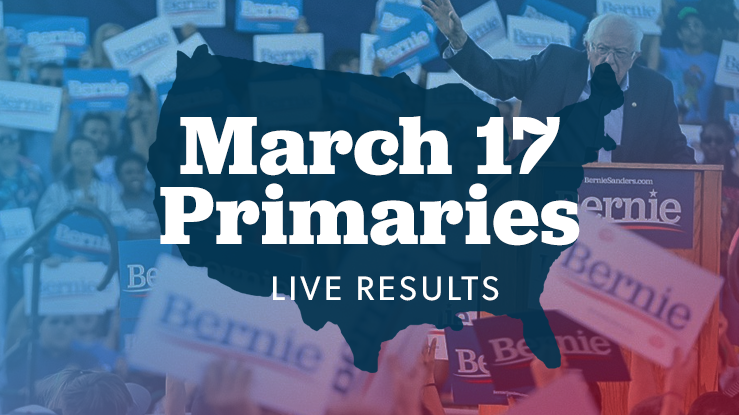 Live results from the March 17 primaries