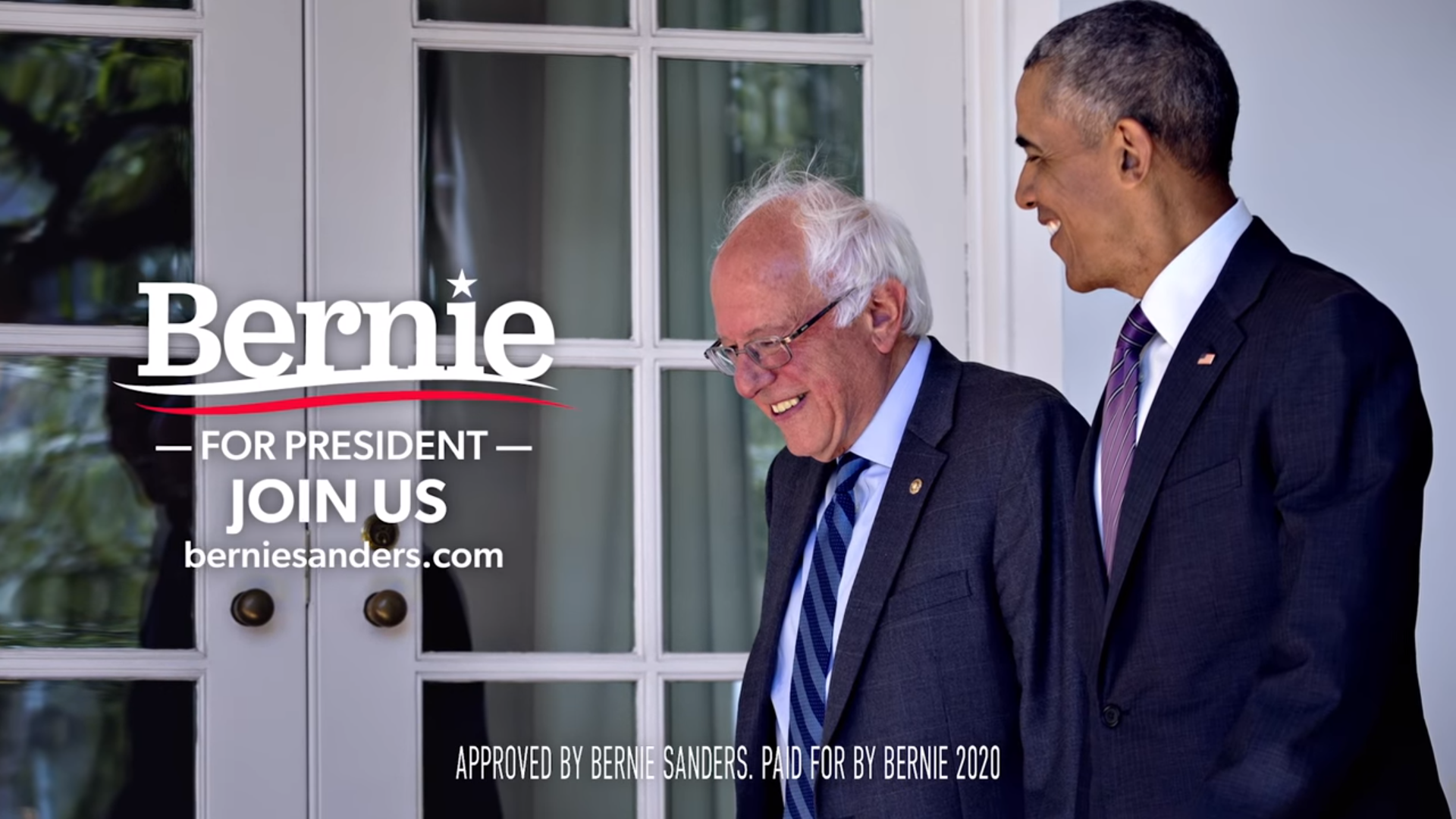 Sanders releases ad featuring President Obama