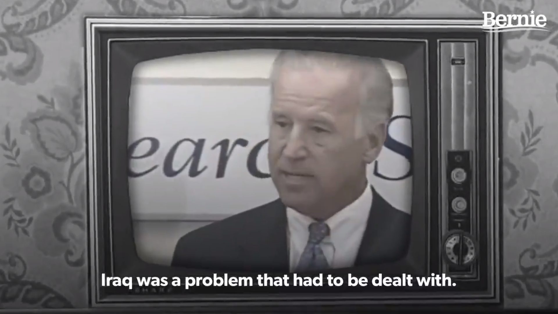 Sanders ad hits Biden over support for Iraq war