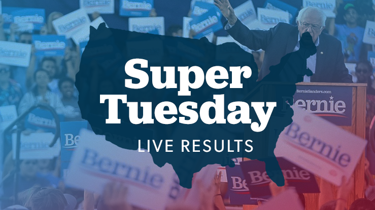 Live results and updates from Super Tuesday